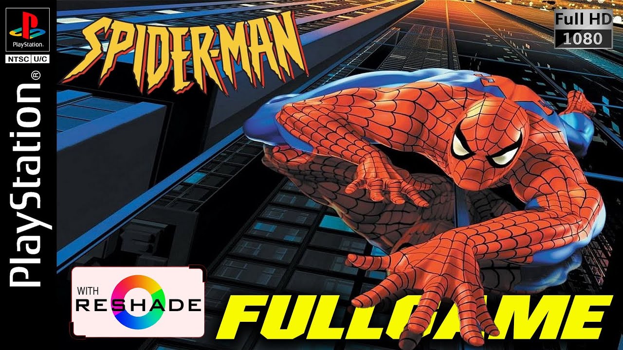 Spider-Man (2000) PS1 HD Remaster with Reshade Full Game - Playthrough ...