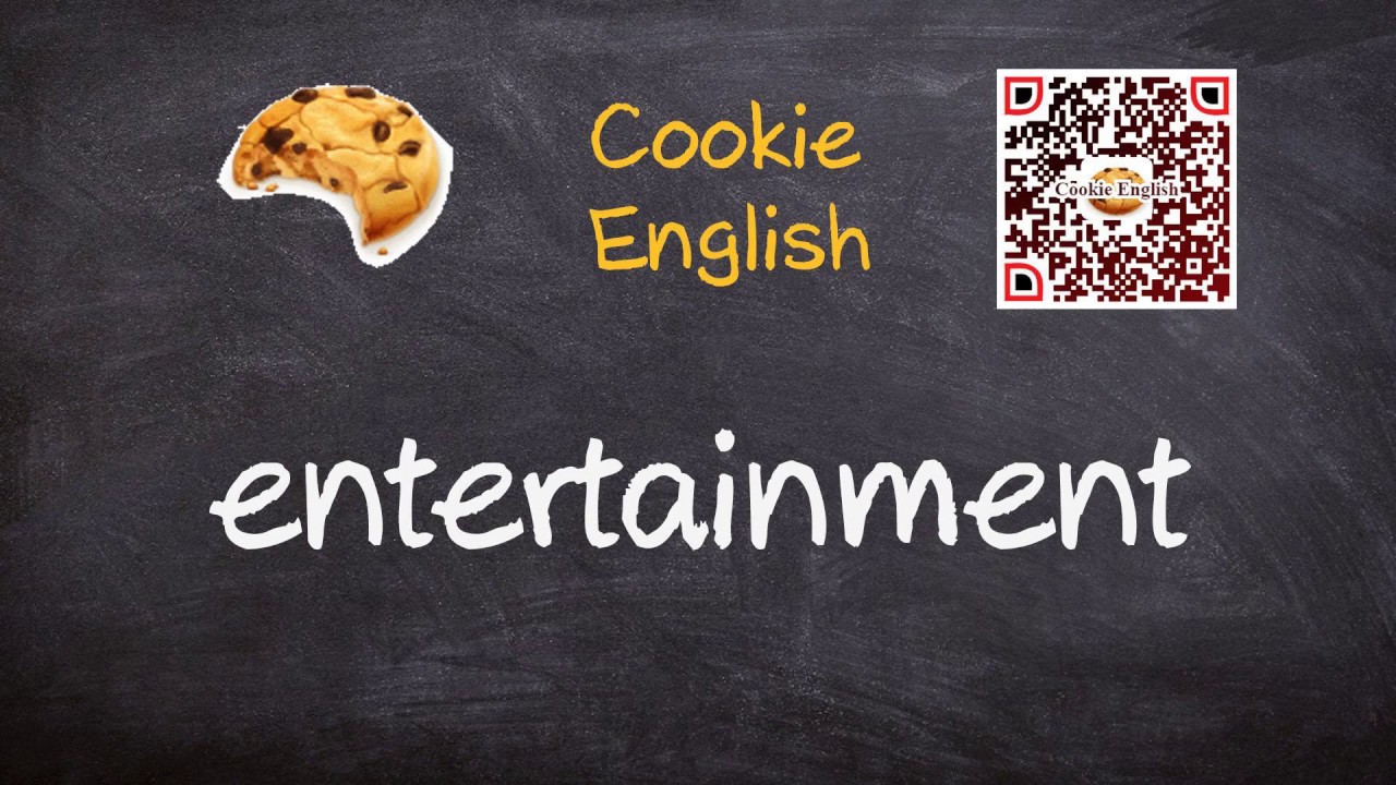 Entertainment Pronunciation, Paraphrase, Listen & Practice - YouTube