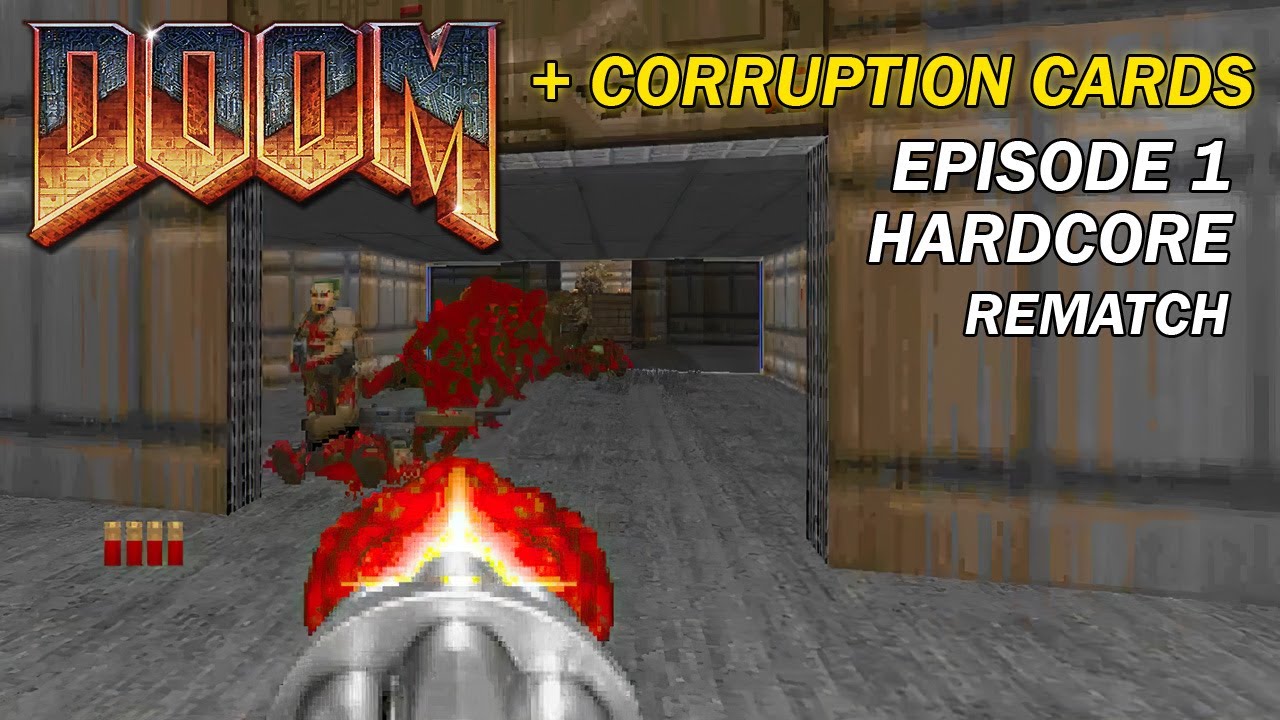 "ДУМ по карточкам" (Doom + Corruption cards mod) - Episode 1 - YouTube