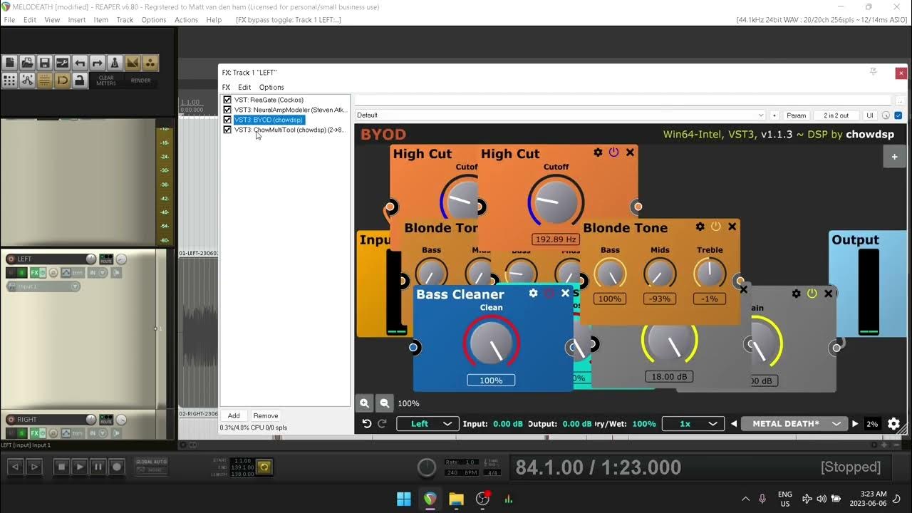 New Super High Quality EVH 5150 NAM Capture and New Chowdsp Multi-tool Plugin! - YouTube