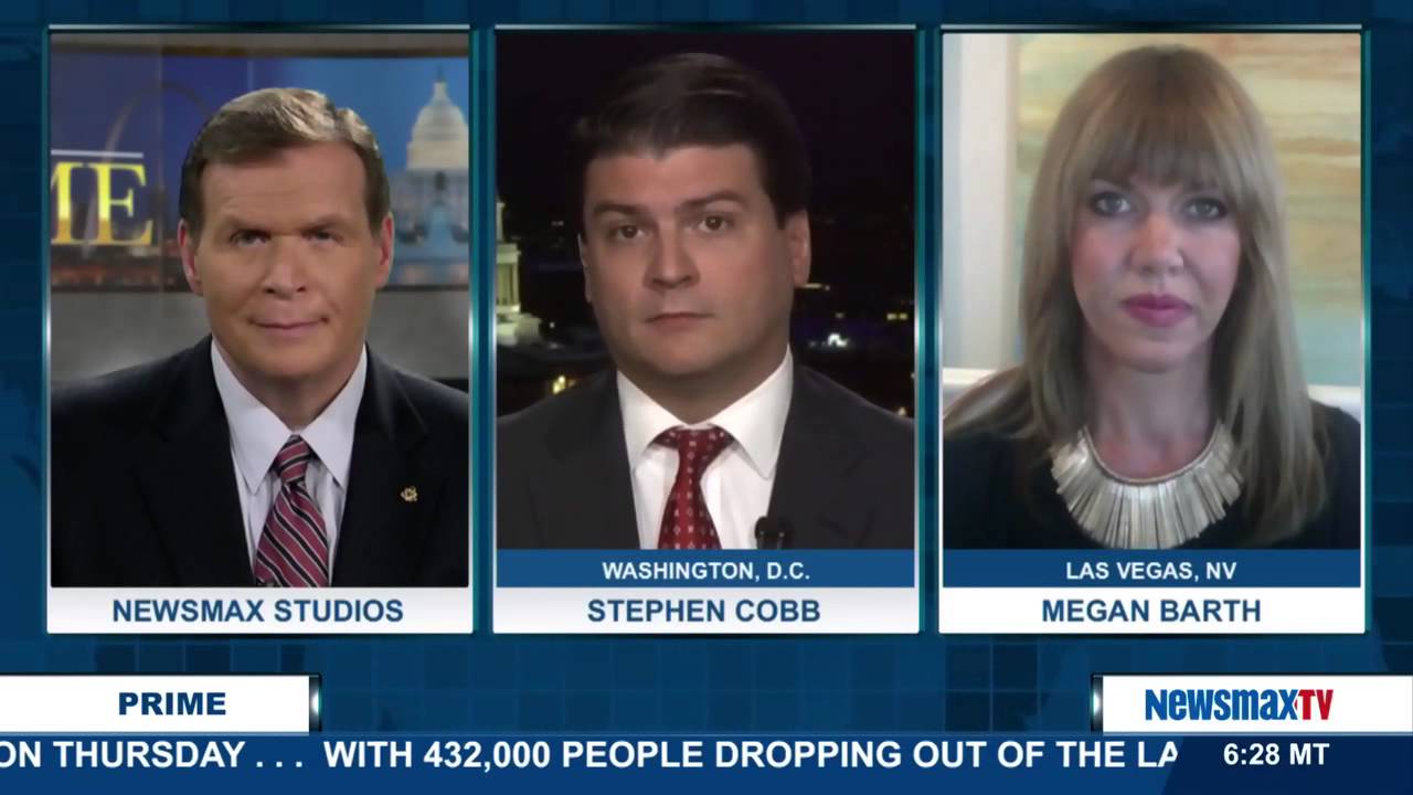 Newsmax Prime | Stephen Cobb and Megan Barth discuss Donald Trump - YouTube