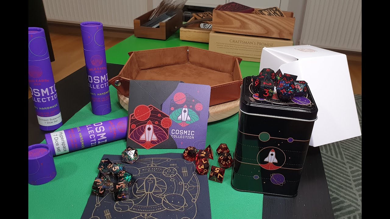Unboxing the Cosmic Collection (Wild Earth Dice) - YouTube