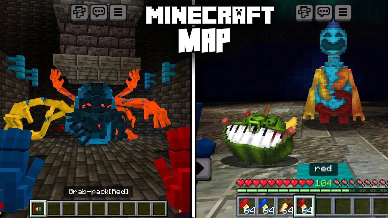 [Chapter 4][New Map] Poppy Playtime Chapter 4 - Minecraft map - YouTube