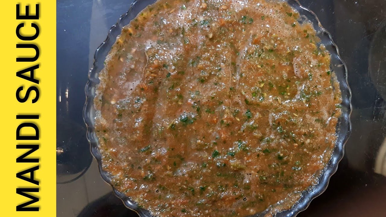 Mandi Sauce | Mandi Special Chutney | Arabic Mandi Khabsa Chutney ...