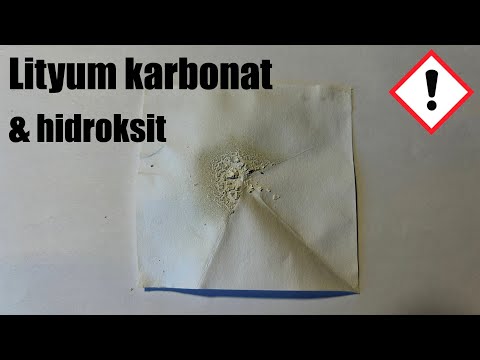 Pillerden lityum hidroksit ve lityum karbonat üretimi