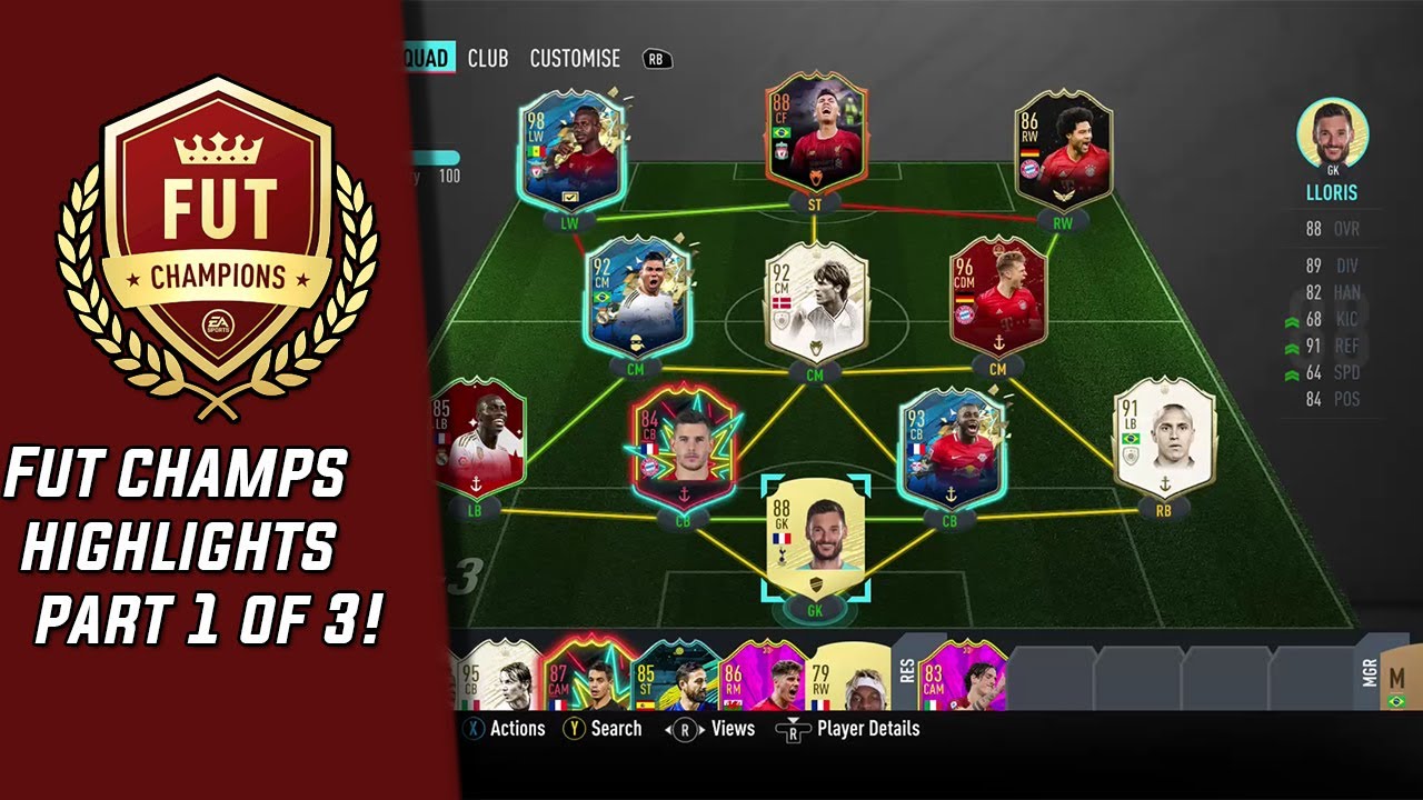 Fut Champs Highlights Part 1 - YouTube