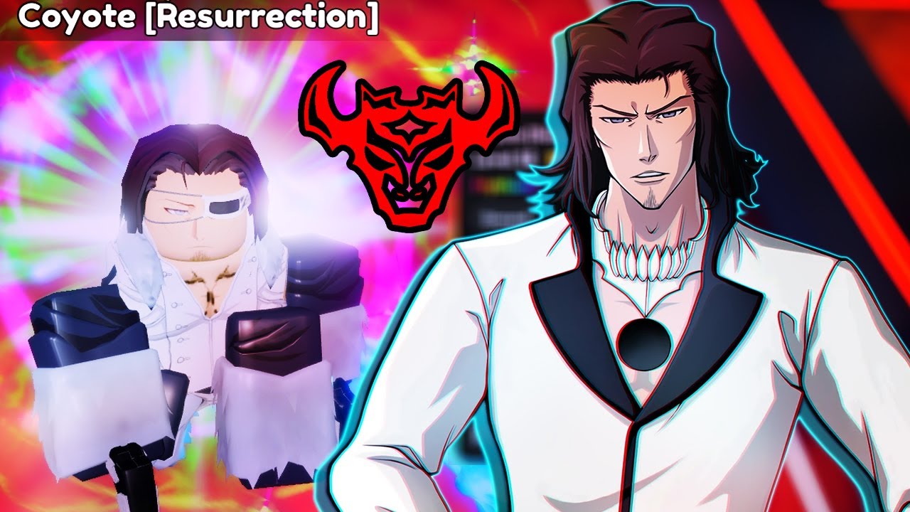 Demon Coyote Starrk Evo Showcase in Anime Reborn Roblox Coyote ...