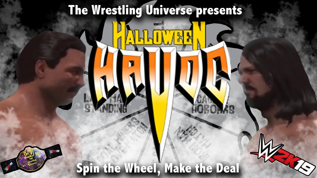 WCW HALLOWEEN HAVOC: Spin the Wheel, Make the Deal | WWE 2K19 Universe ...
