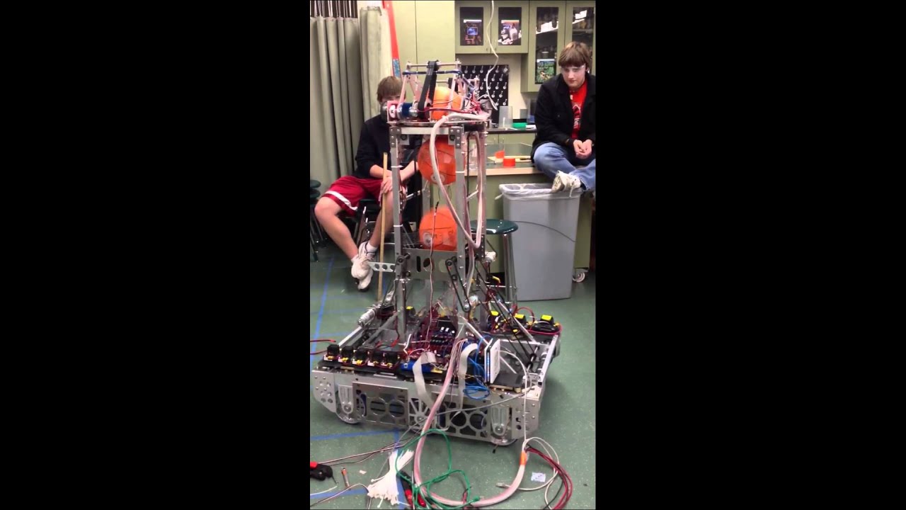FRC Team 100 Rebound Rumble 3-Ball Intake Test - YouTube