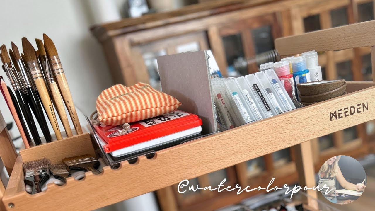 2025 Watercolor Supplies and Art Storage Solutions - YouTube