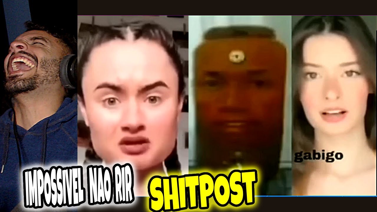 REACT | COMPILADO DE SHITPOST #09 | Cidinei Deficiente - YouTube