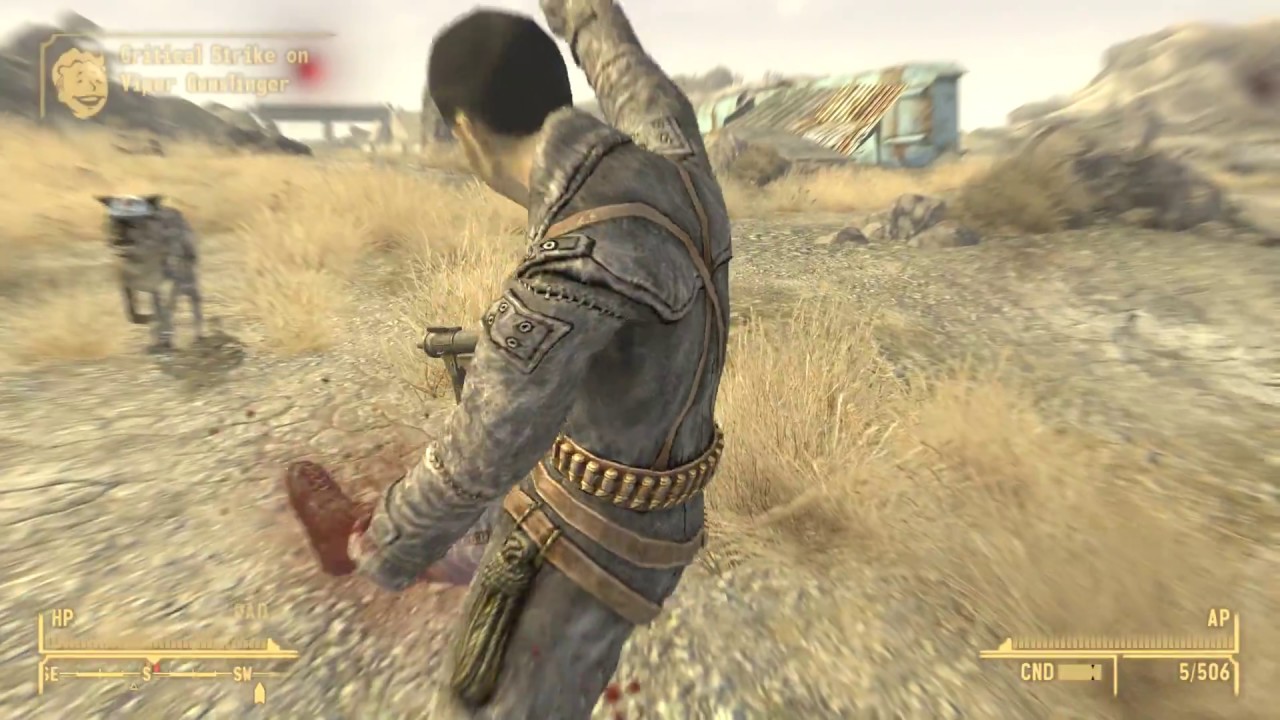 Fallout New Vegas Highway 95 Viper's encampment Walkthrough - YouTube