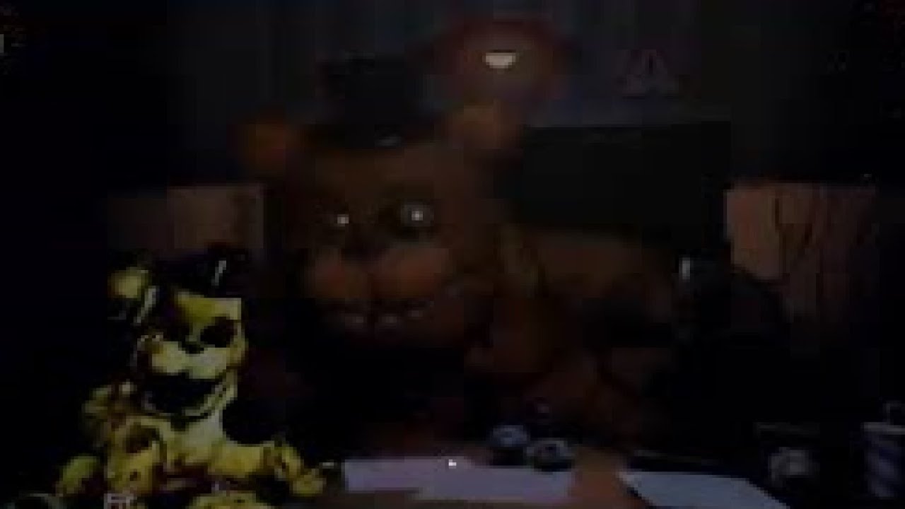 Beating Golden Freddy mode | Fnaf 2: Deluxe Edition - YouTube