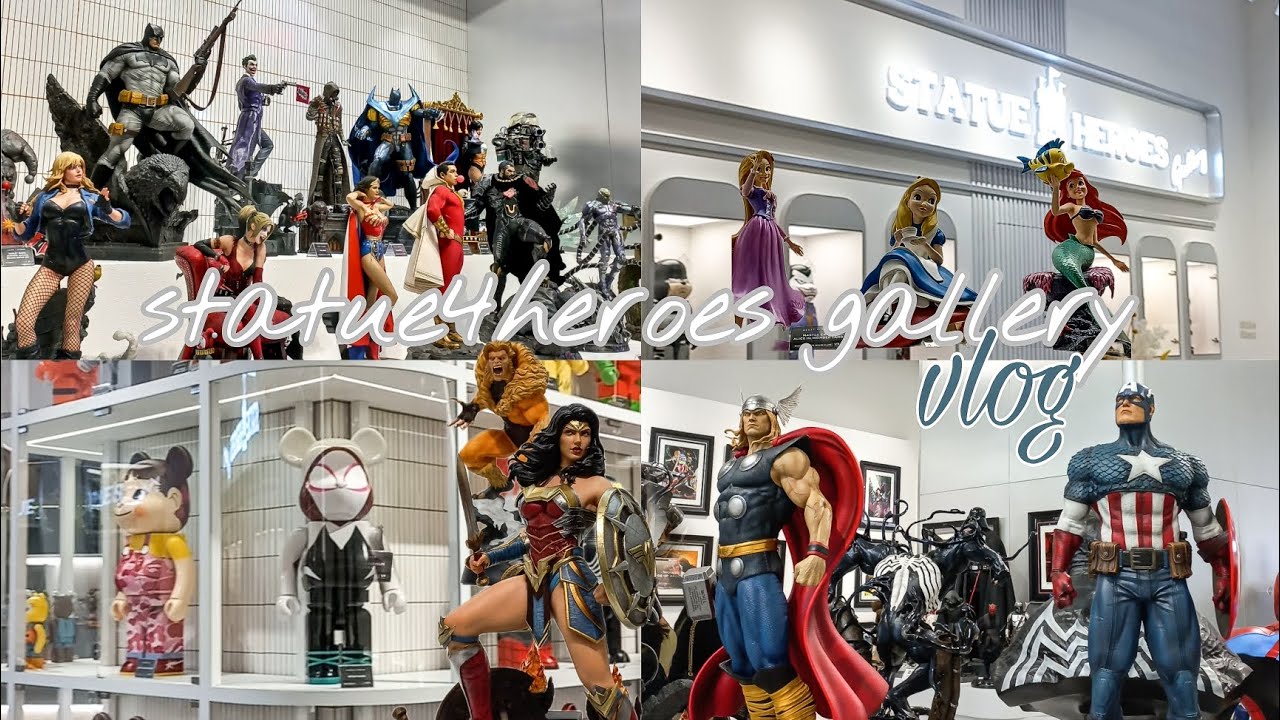 statue4heroes gallery vlog | gallery action figures lotte shopping ...