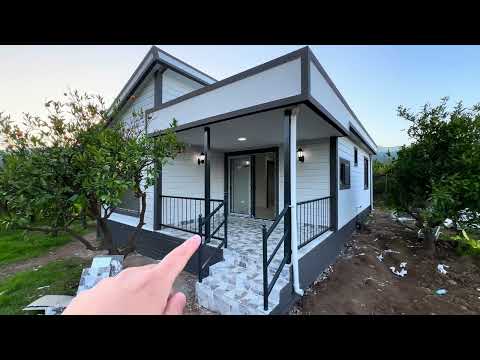 HERŞEY DAHİL Prefabrik Ev Turu ve Fiyatı - Full Yalıtım ve Mantolama (Net 60 m²)