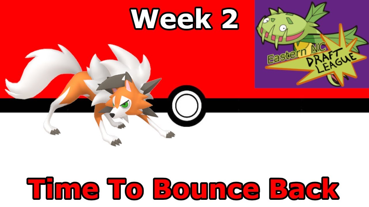 Lycanroc Dusk Shows His Claws | ENC Pokemon Draft League Week 2 Match ...