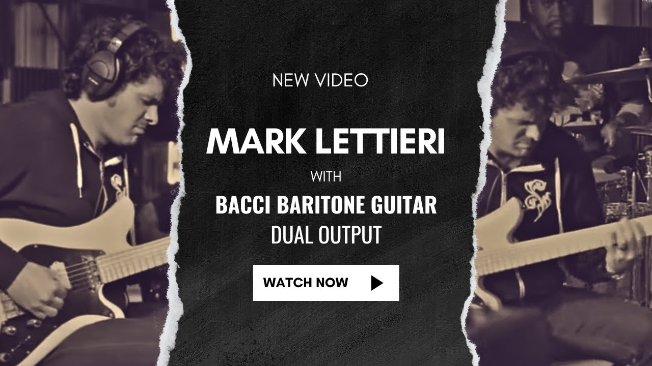 Mark Lettieri shows how to funk with a Baritone Bacci - YouTube