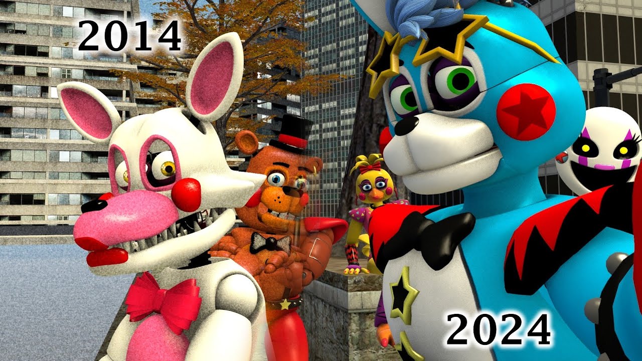 2024 & 2014 of Glamrock Toys (I'm Just A Kid Meme) - YouTube