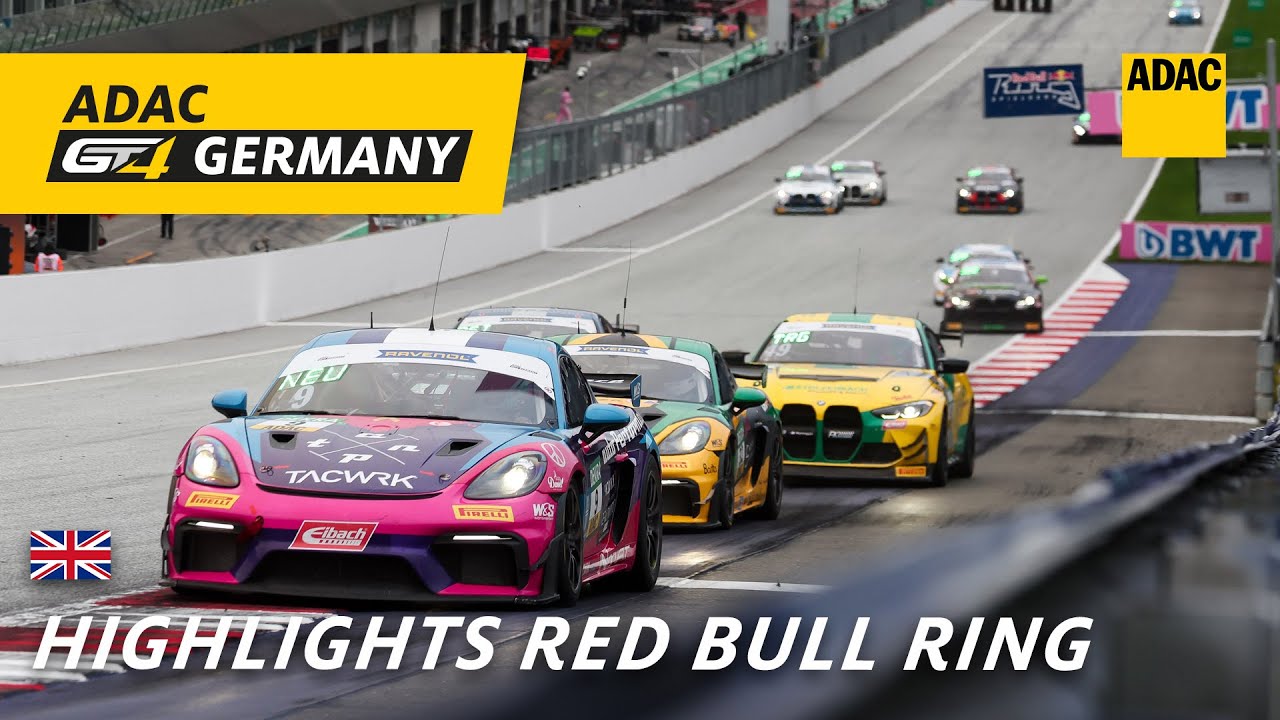 Highlights ADAC GT4 Germany Red Bull Ring | Race 2 | English | ADAC ...