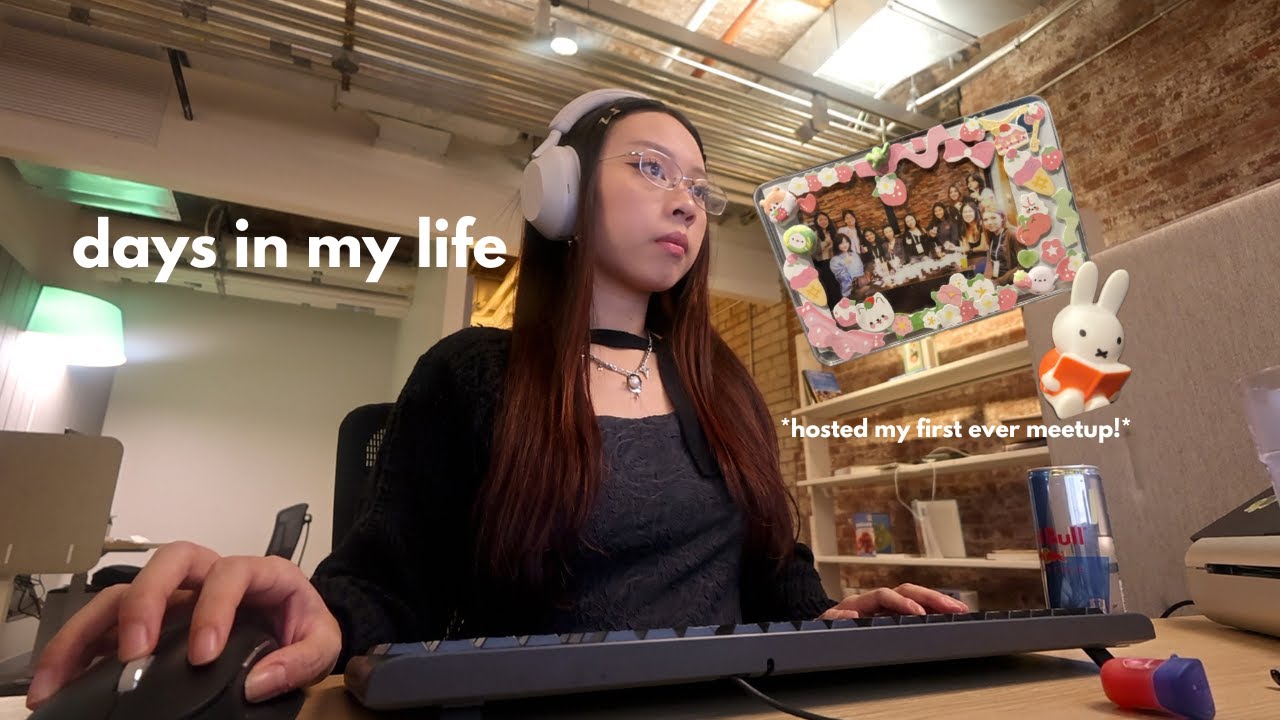 a week in my life as a girly software engineer 🎀 grace hopper ...