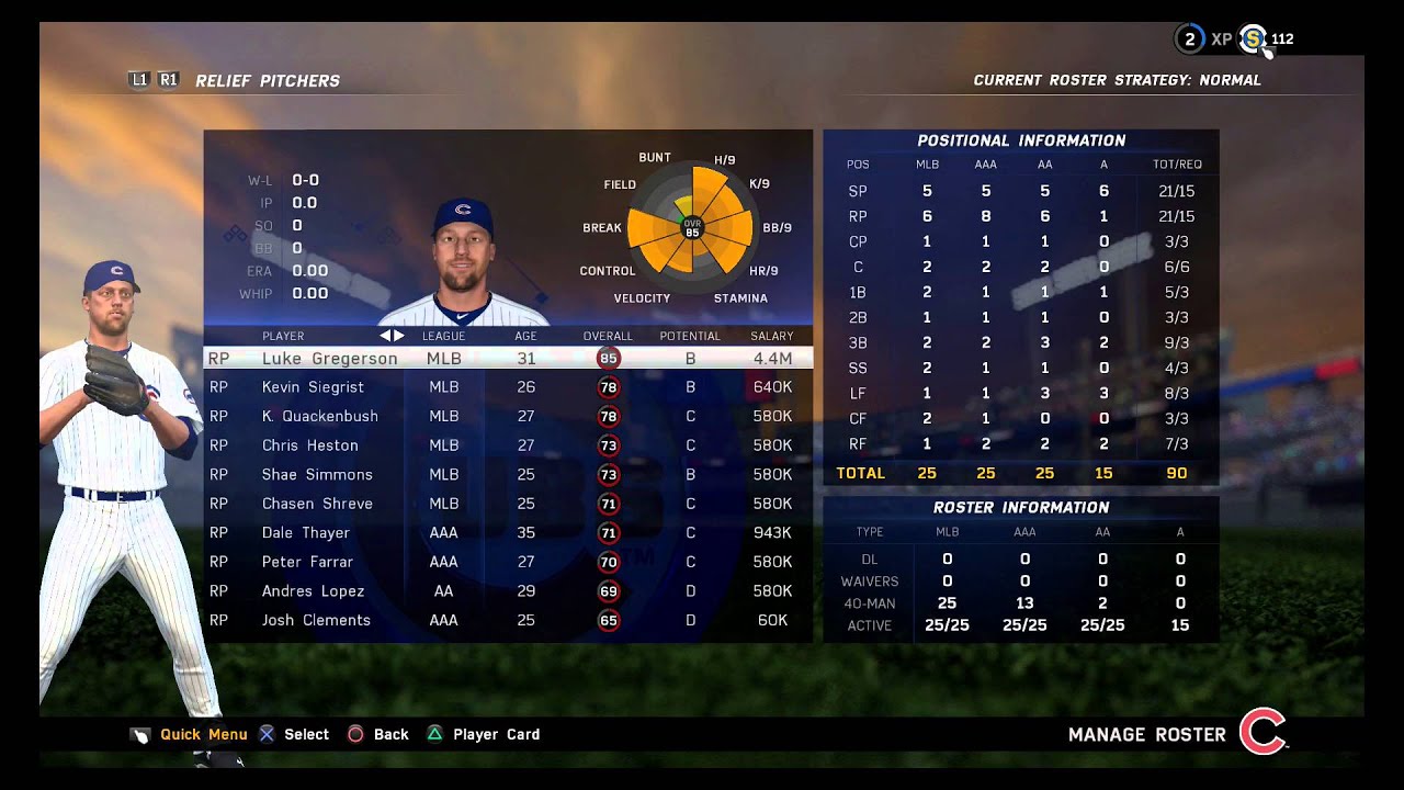 Franchise Mode: MLB The Show 16 - Episode 2 - Setting the Rosters - YouTube
