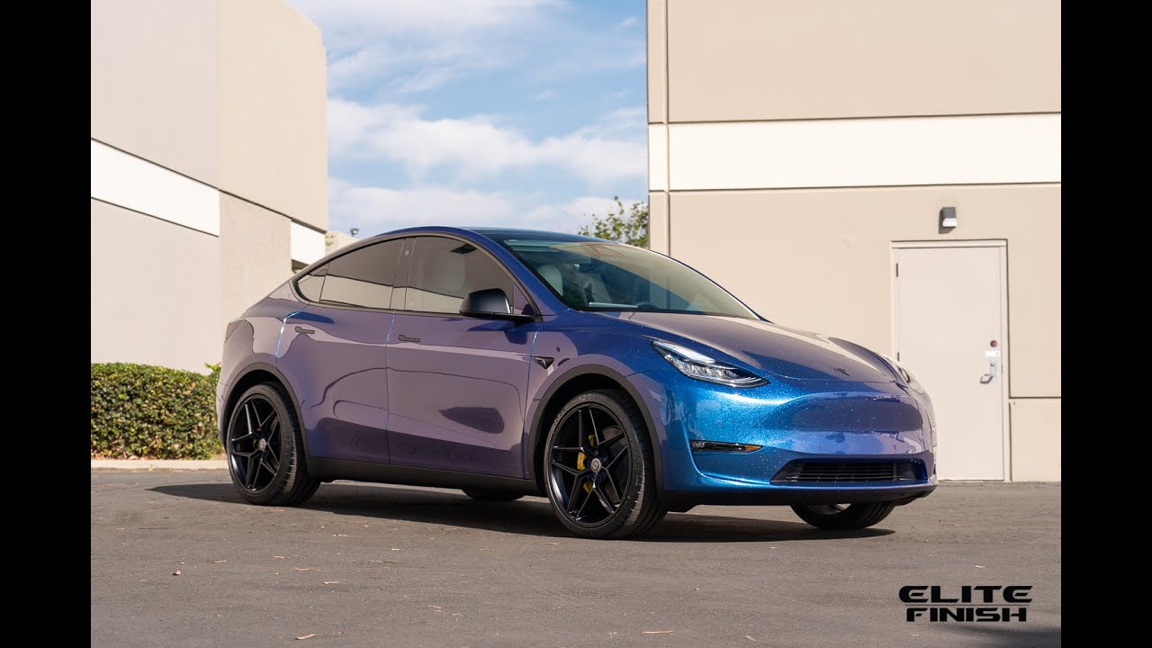 Color Changing Tesla with DYNOprism! - YouTube