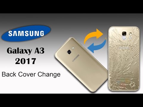 Samsung Galaxy A3 - 2017 Back Cover Change