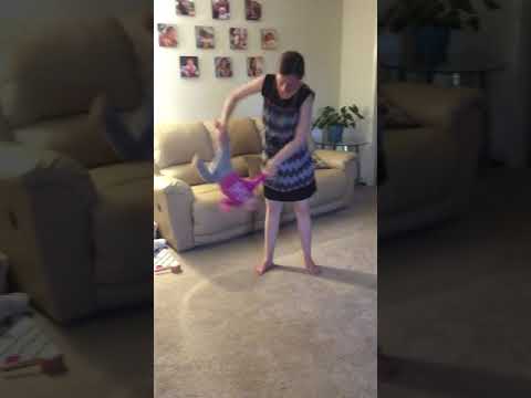 dynamic gymnastics with 9 months baby