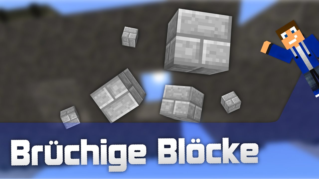 Brüchige Blöcke in vanilla Minecraft - [Deutsch/HD] - YouTube