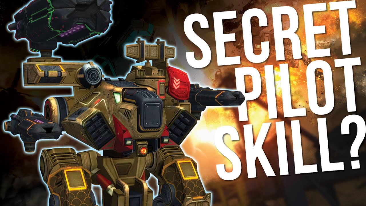War Robots - Secret Pilot Skill For Old Robot Vityaz? | Vityaz MK2 ...