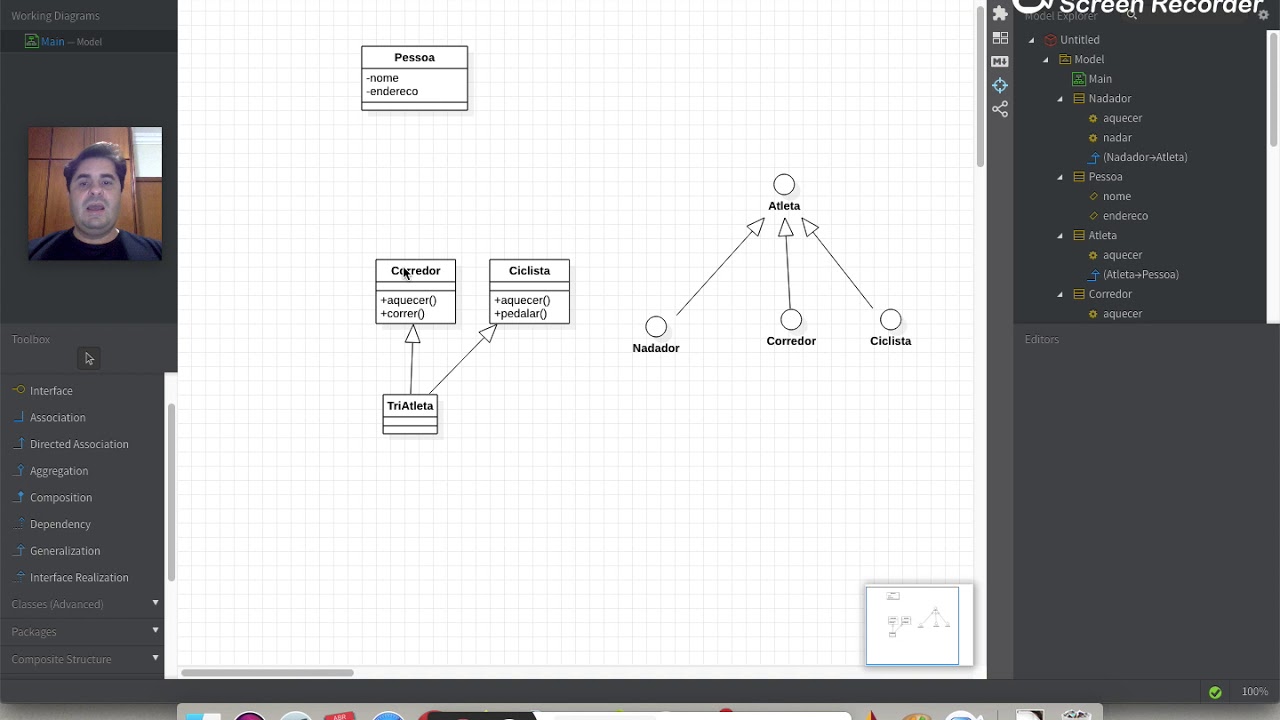 Herança múltipla - interfaces Java - YouTube