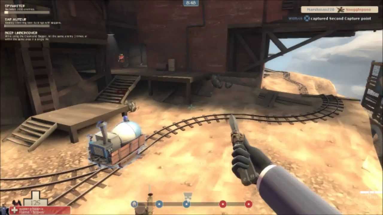 TF2: Spy on Upward- Gameplay (commentary) Botkiller Knife - YouTube