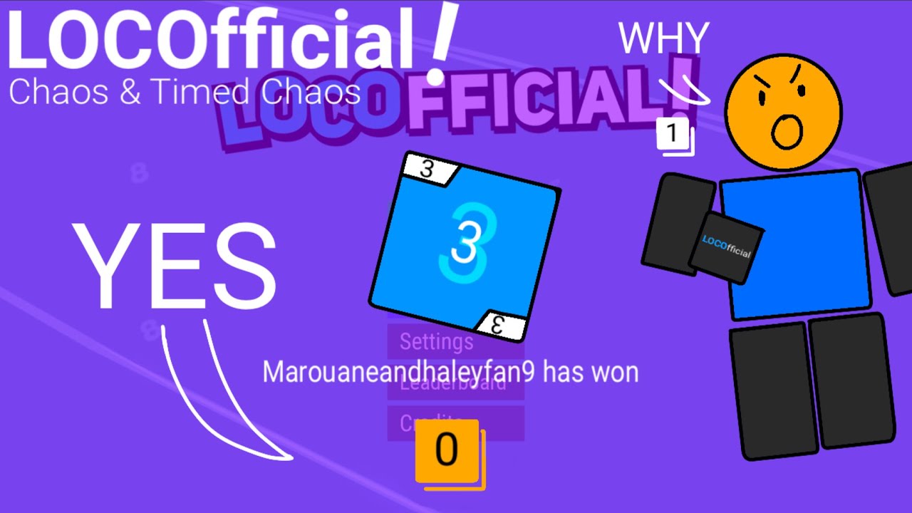 Chaos + Timed Chaos | LOCOfficial | ROBLOX - YouTube