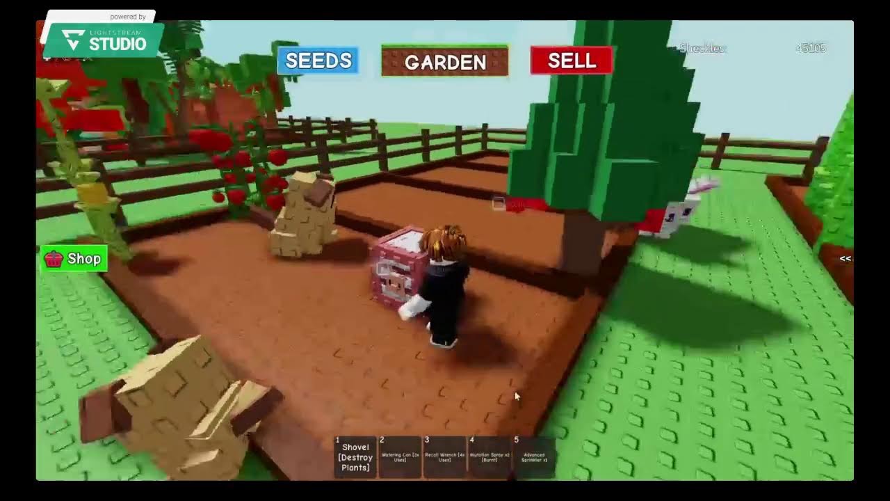 Grow A Garden 100M Sheckles Stream - YouTube