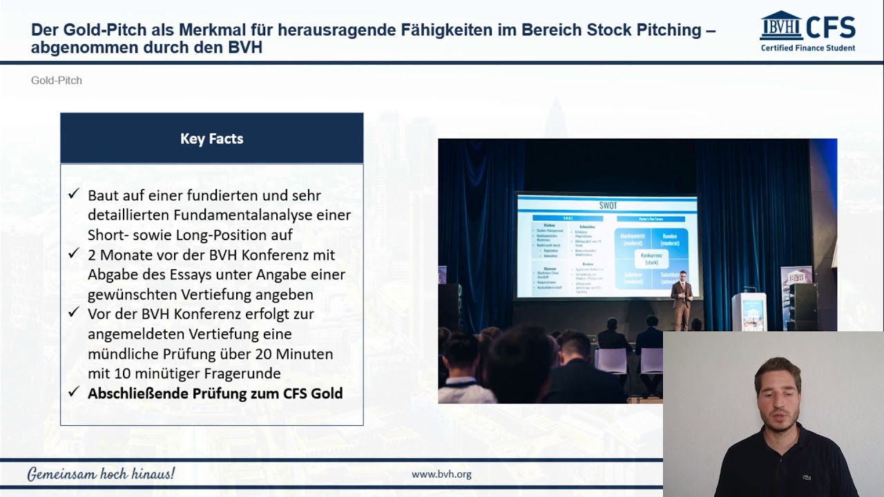 CFS - Certified Finance Student - #11 Gold Pitch - YouTube