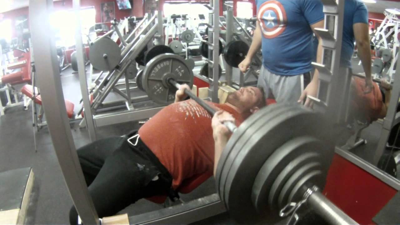 Andrew Leeman incline pressing 400 lbs. - YouTube