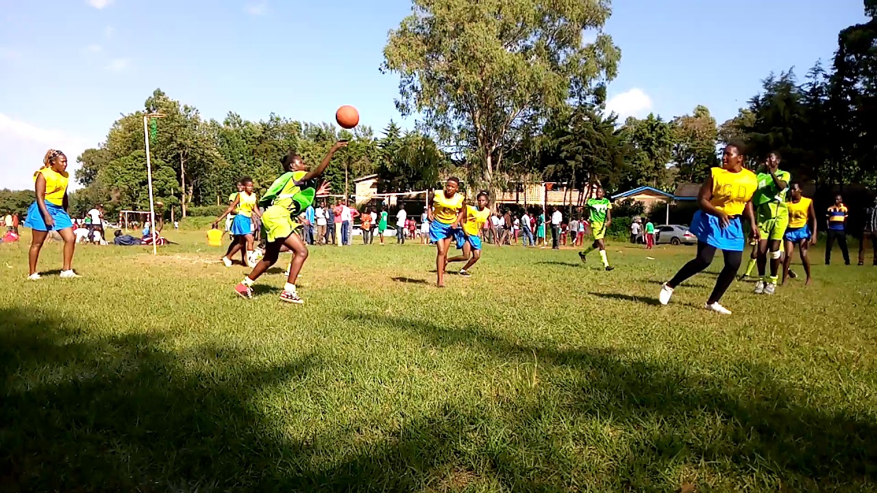 Nkabune technical training institute ladies netball(1) - YouTube
