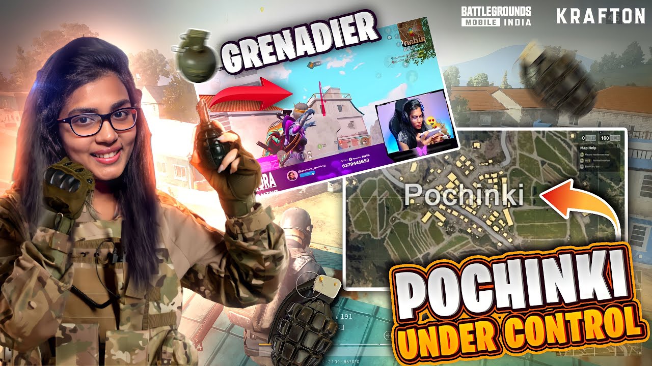 Pochinki Under Control🥶With Spray And Grenade💣PUBG MOBILE TAMIL | Annora - YouTube