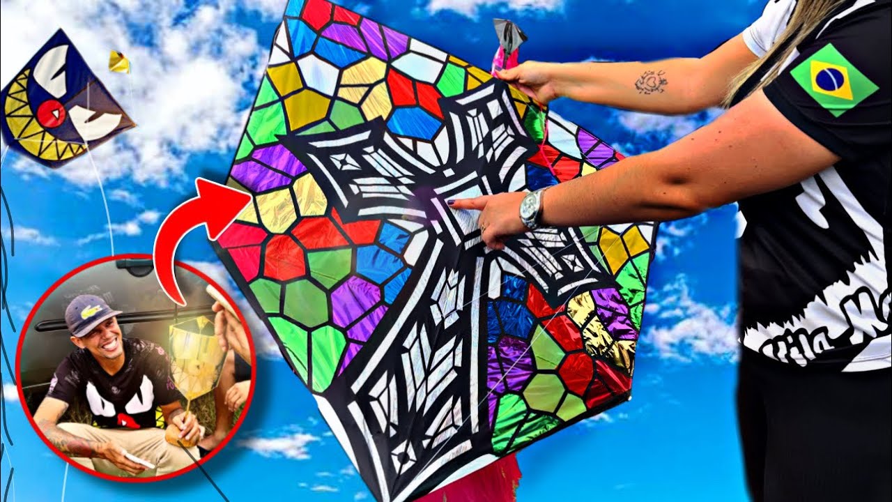 A Pipa Mais Bonita do Festival de Pipão com Cerol Passado Ganha Troféu ...