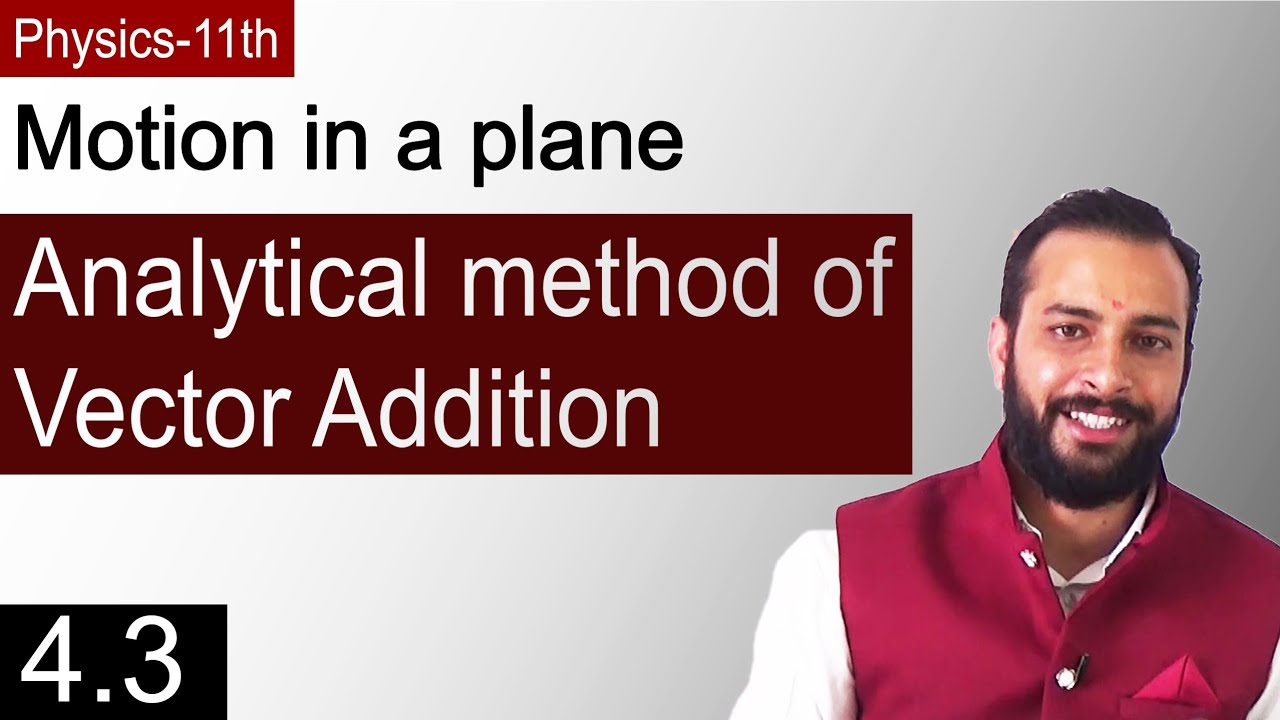 Analytical Method Of Vector Addition Physics Class 11th Lec 4 3 analytical-method-of-vector-addition-physics-class-11th-lec-4-3