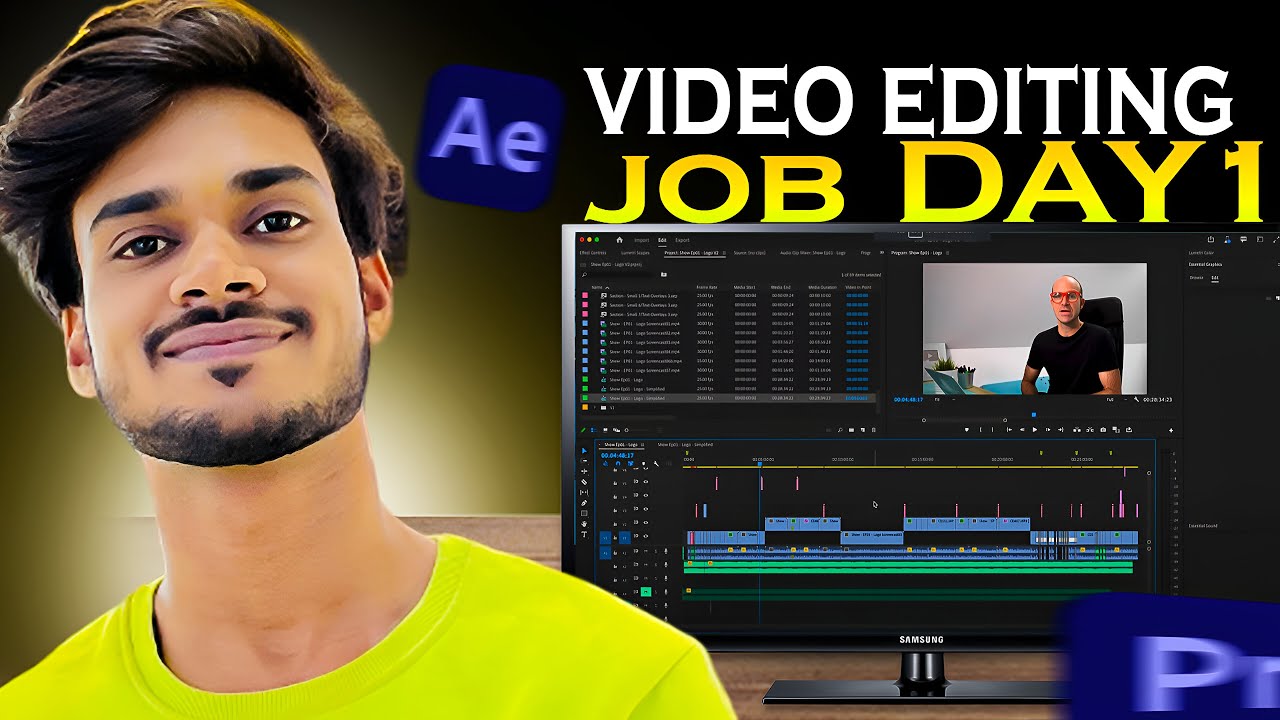 1st Day Of My Video Editing Job In Delhi 🎥♥️ ( Phle Din Hi Halat Kharab Hogyi 😵‍💫 ) - YouTube