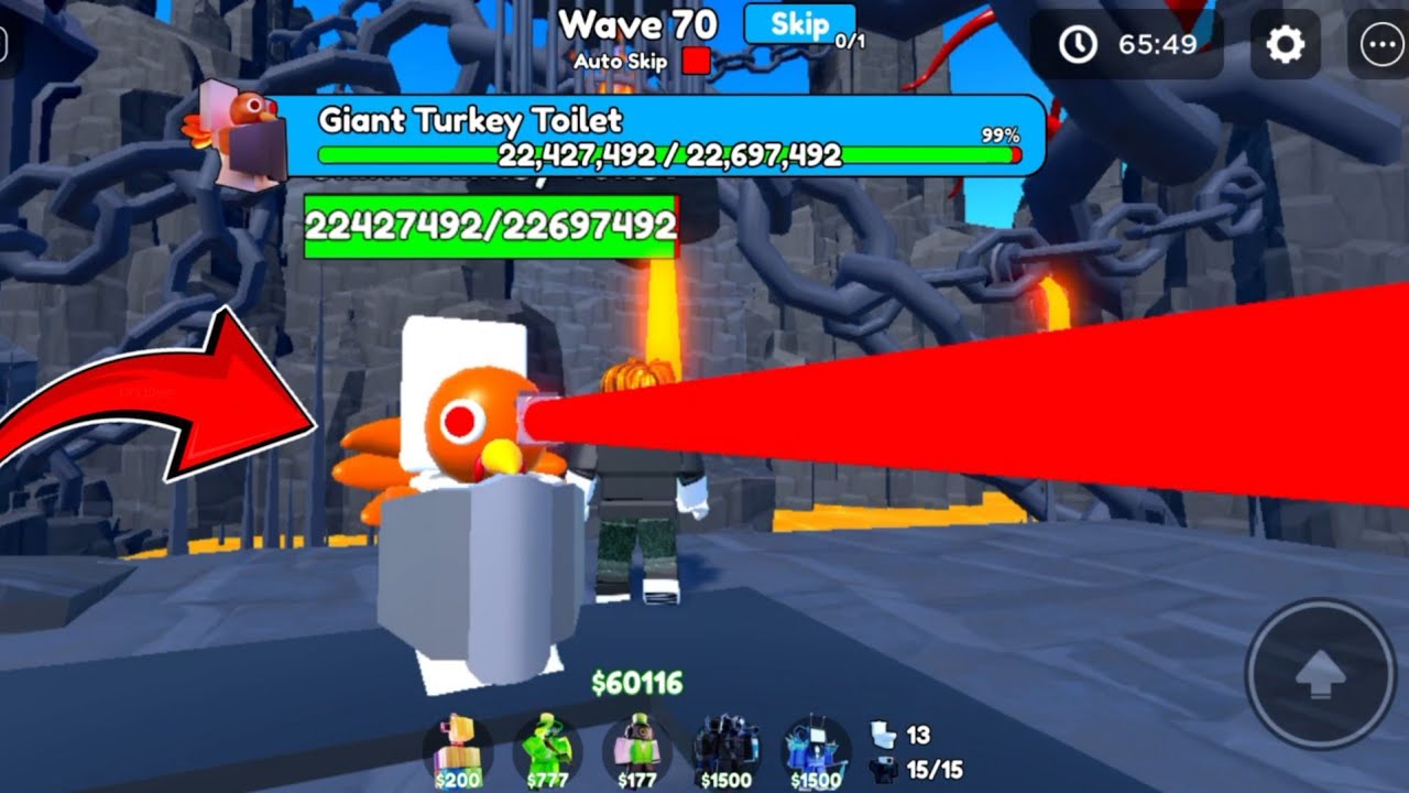 Giant Turkey Toilet 🔥🔥 Toilet tower defense - YouTube