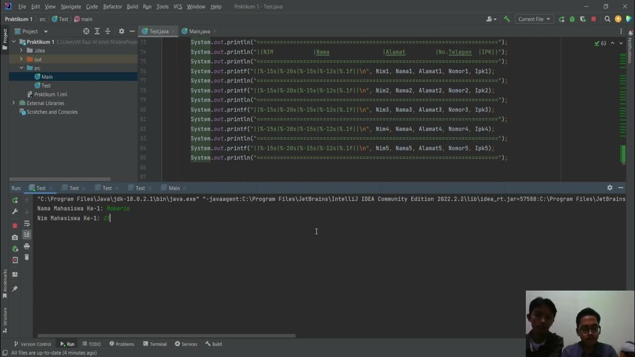 PEMOGRAMAN DASAR | TEKNIK INFORMATIKA UB| - YouTube