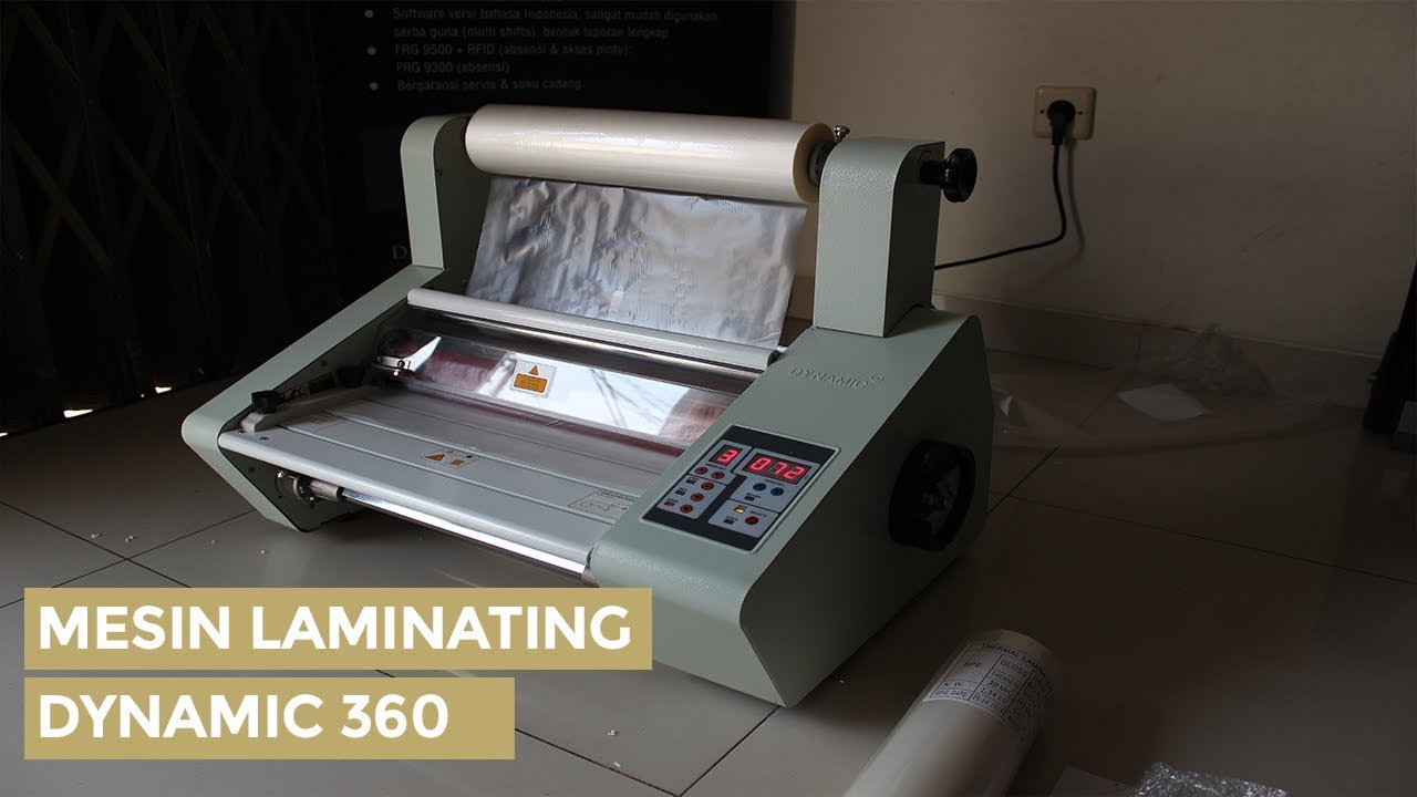 Apa itu Mesin Laminating Dynamic 360 ? - YouTube