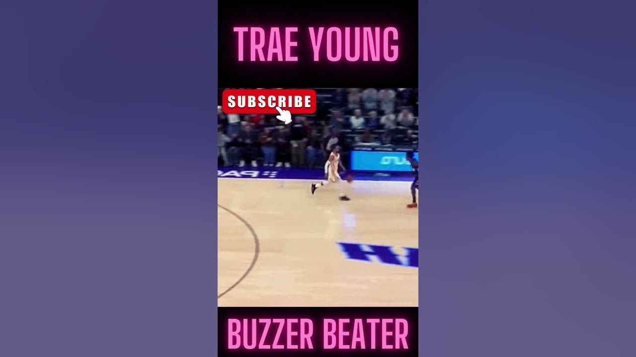UNBELIEVABLE NBA BUZZER BEATER WITH 3 SECONDS REMAINING: ATLANTA HAWKS VS JAZZ-TRAE YOUNG - YouTube