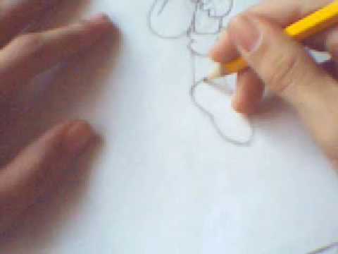 How-to draw rouge the bat - YouTube