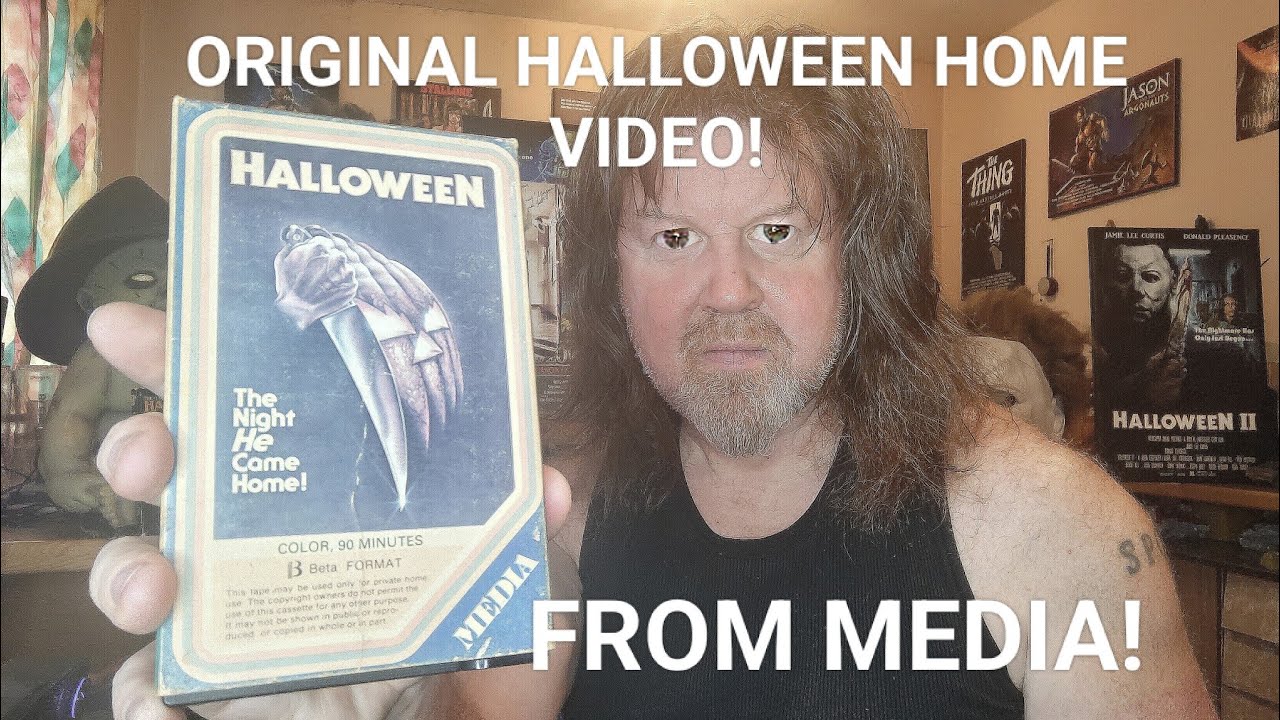 THE ORIGINAL HALLOWEEN HOME VIDEO RELEASE FROM MEDIA! IT'S HISTORY ...