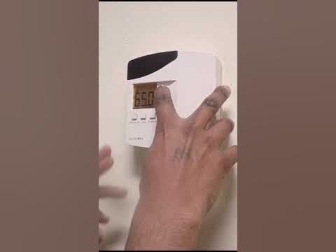 inncom thermostat details & temperature parameters setting - YouTube