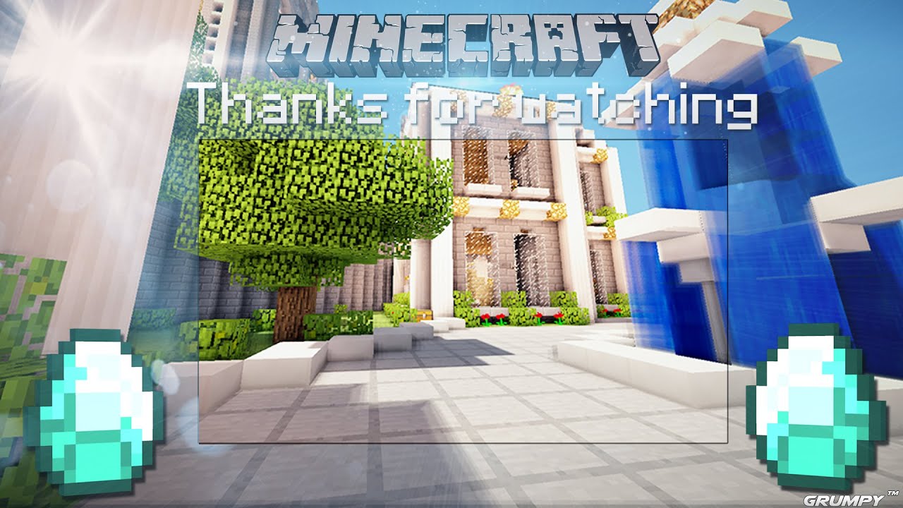 | Minecraft | Free Outro Template | Download In Description | - YouTube