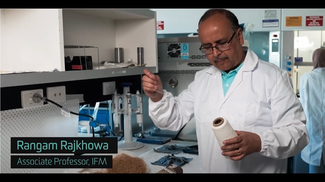 Rangam Rajkhowa – Institute for Frontier Materials - YouTube